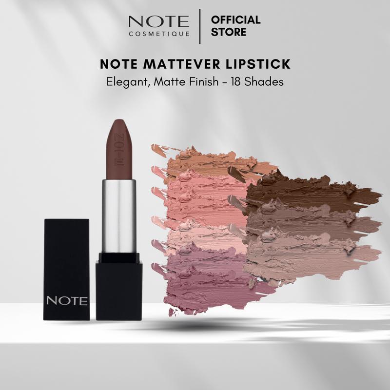 Note Cosmetics Mattever Lipstick - Flawless Super Matte Lips - TikTok ...