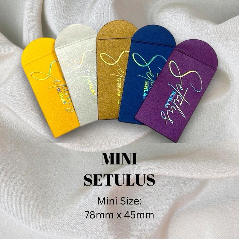 (MINI) SAMPUL RAYA SETULUS IKHLAS 2025 | 5 keping - TikTok Shop Malaysia