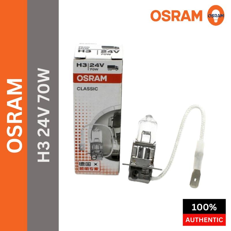 64156 OSR Original Osram H3 24V 70W Halogen Light Car Bulb ( - TikTok ...