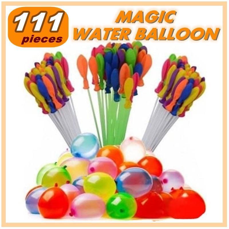 111pcs Mixed Colour Magic Water Bomb (Belon Air) Fast Fillin - TikTok ...