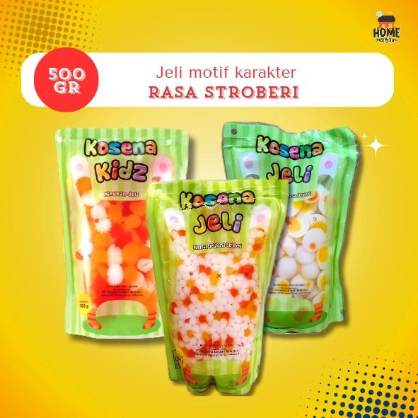 Jelly Motif Karakter Rasa Stroberi 500ml - Shop | Tokopedia