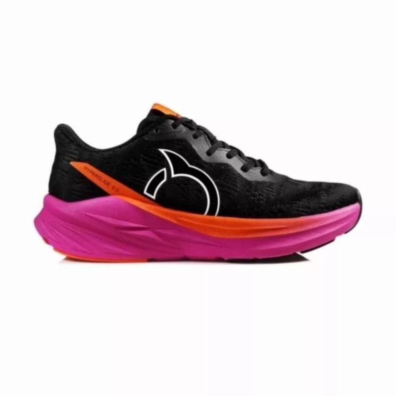Sepatu Running Pria Ortuseight Hyperglide 2.0 Full Black Original ...