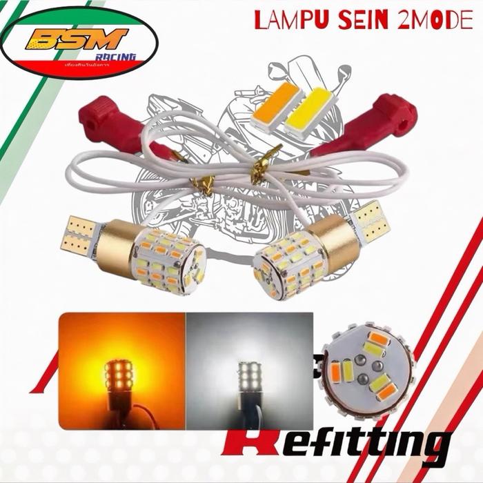 Promo Lampu Senja 54 Mata Lampu Sen 54 Titik Led Sein Motor Lampu Led ...