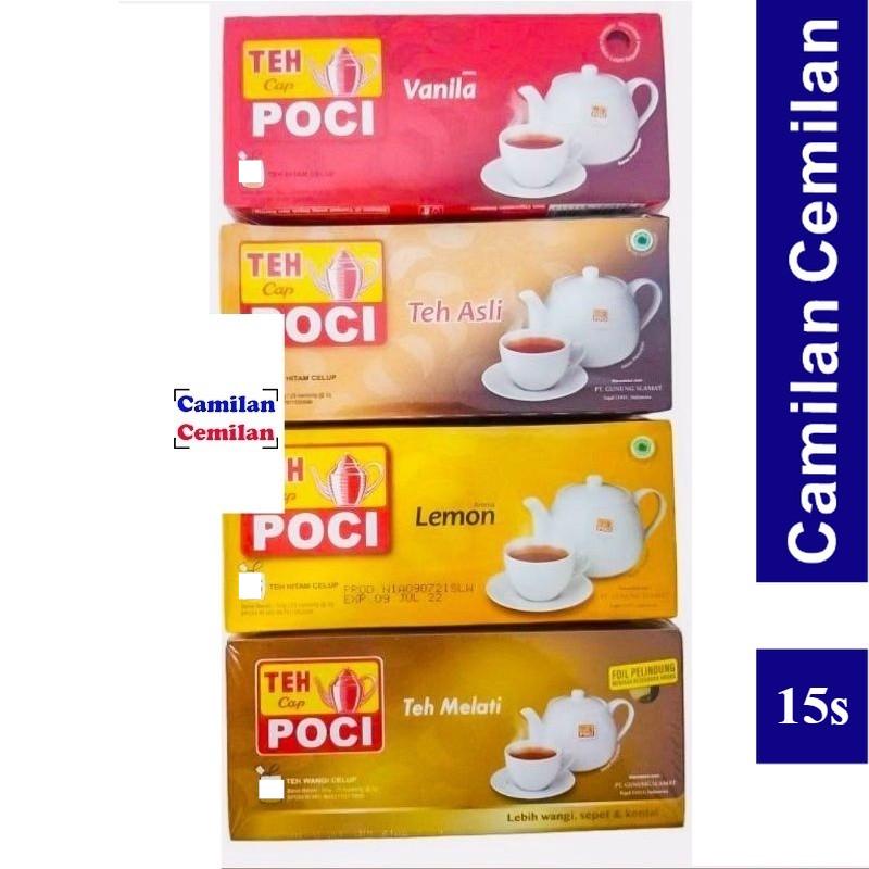 Teh Celup Cap Poci Vanilla Lemon Jasmine Asli Teh Poci 15 Bags - Shop ...