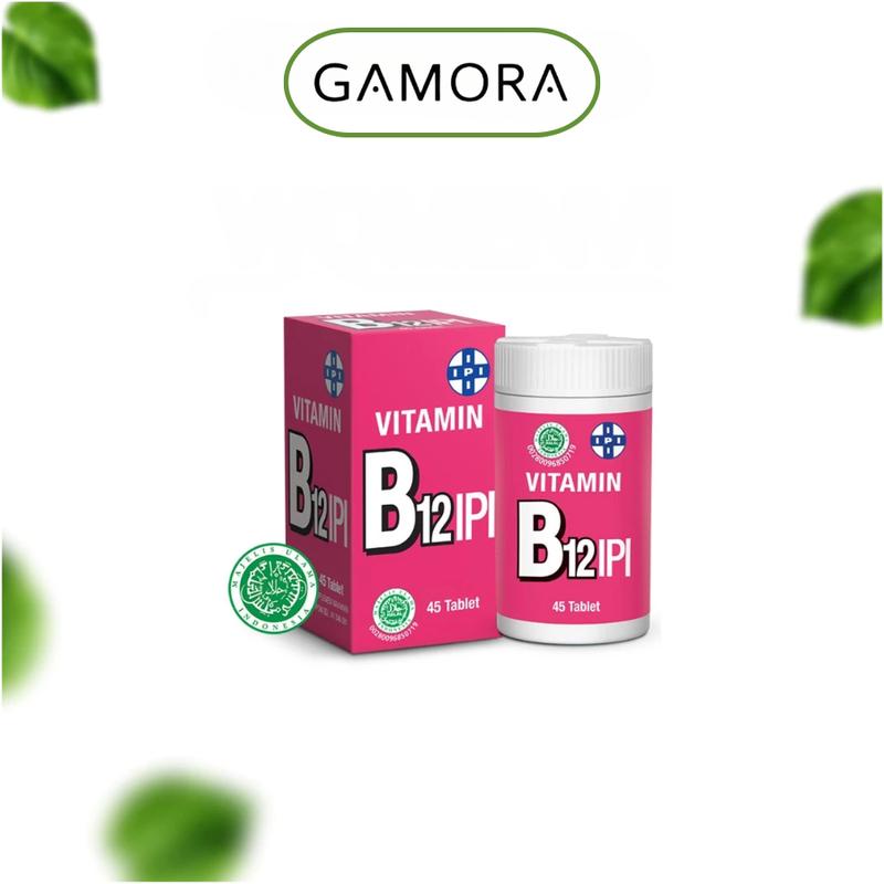 Vitamin - IPI Vitamin B12 - 45 Tablet Membantu mengatasi anemia ...