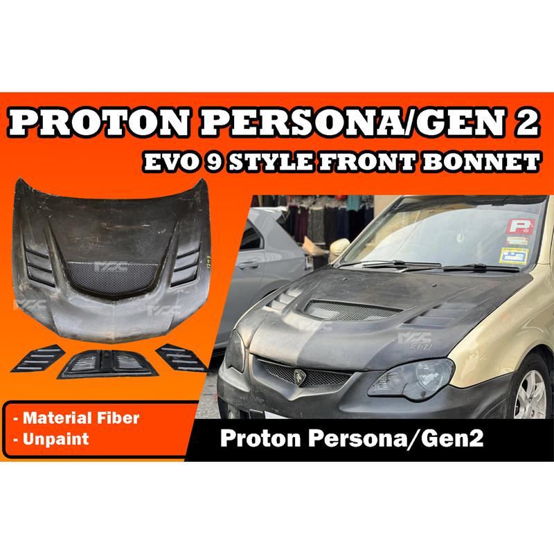 PROTON PERSONA GEN2 EVO9 FRONT BONNET (E9) BONET DEPAN FOR GEN - TikTok ...
