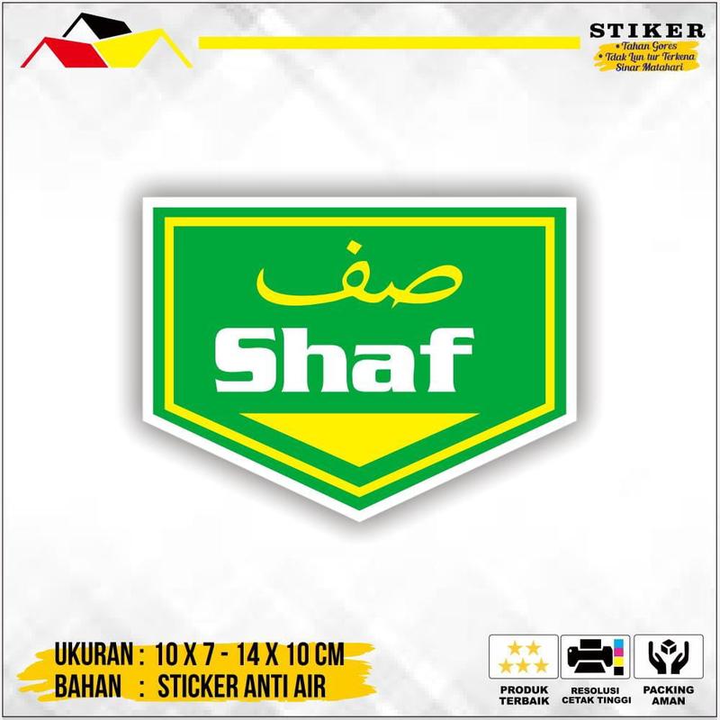 Stiker Label Vinyl Marka Sign Mushola Shaf Shalat Stiker masjid - Shop ...