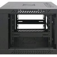 Jual WALLMOUNT INDORACK WR5006S 6U 500MM SINGLE DOOR RACK SERVER WALL ...