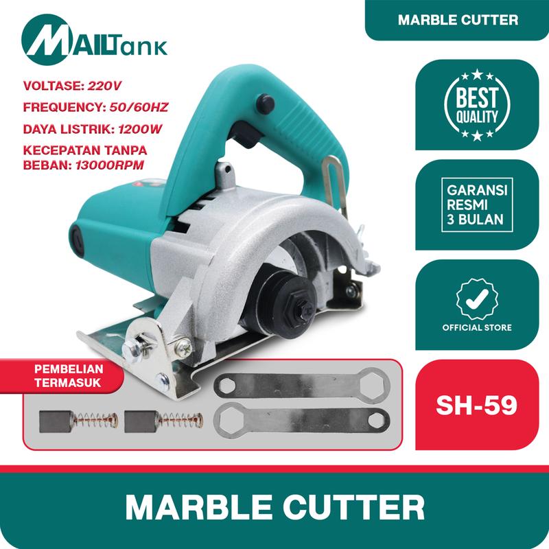 MAILTANK SH59 MESIN POTONG KERAMIK GRANIT MARBLE CUTTER 4 Inc cocok ...