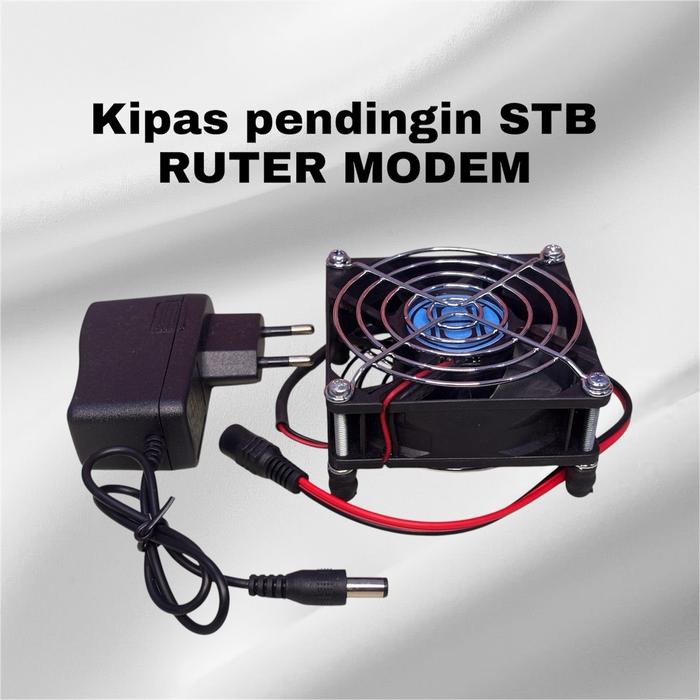 Jual Kipas Pendingin STB Modem Ruter 8x8cm kwalitas super kuat tahan ...