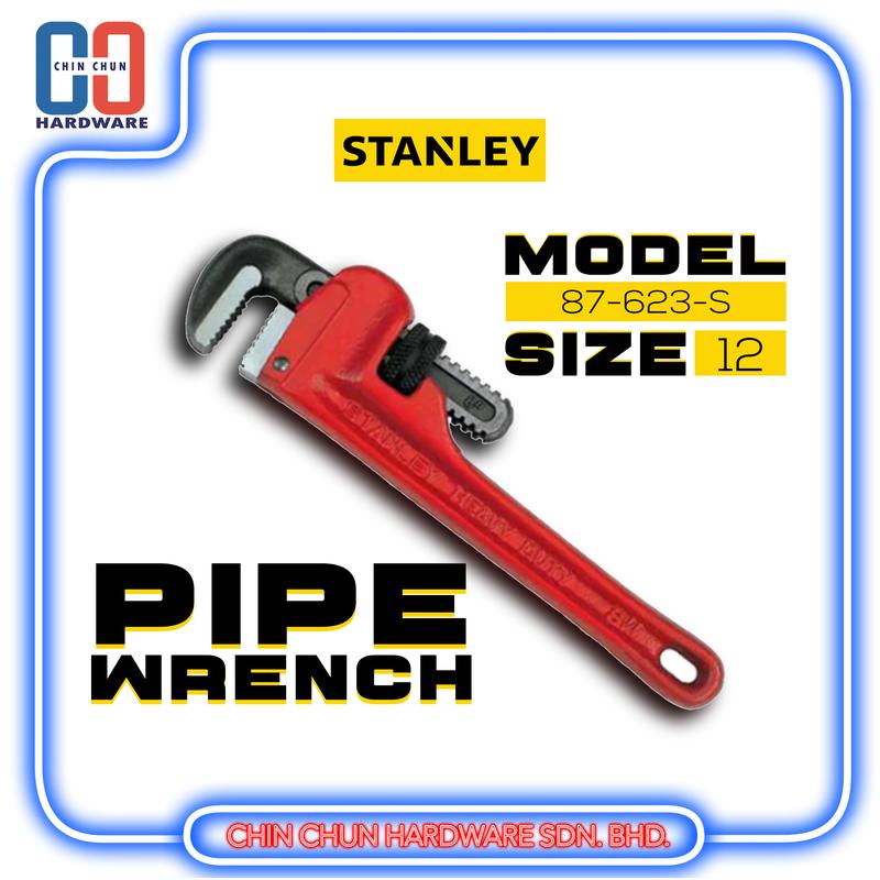 12" STANLEY PIPE WRENCH 87-623-S - TikTok Shop Malaysia