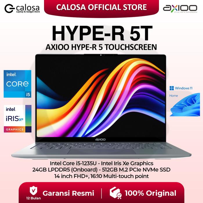 Promo AXIOO HYPE-R 5T i5-1235U 14 inch Hype R 5 Touch Touchscreen Intel ...