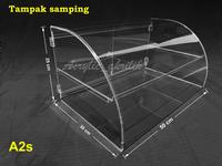 Jual Etalase Box kue, food display A2s rak display - 40x30x25 2 susun ...