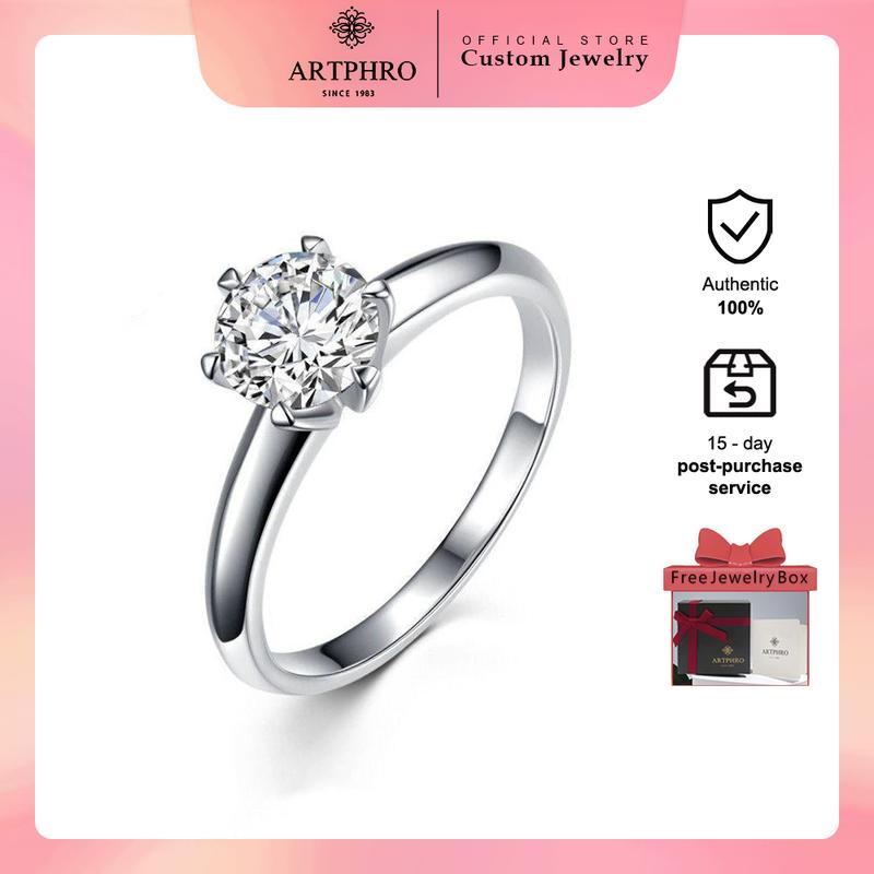 ARTPHRO Cincin Terbuka,Untuk Wanita, Saiz Boleh Laras, Reka Bentuk ...