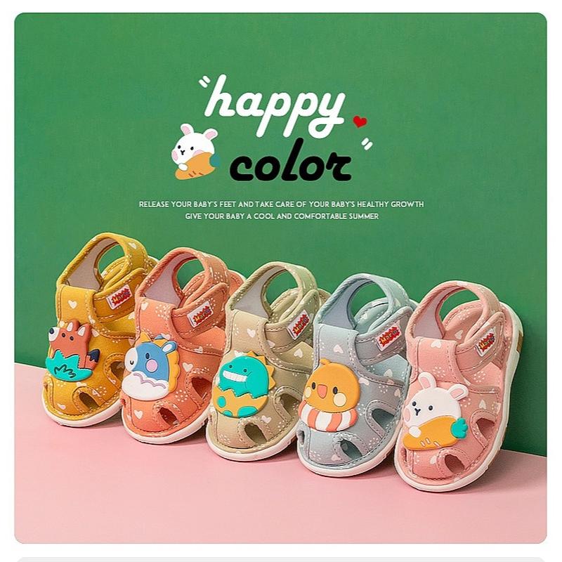 【SG STOCK】Baby squeaky shoes Summer cute animal baby sandals - TikTok ...