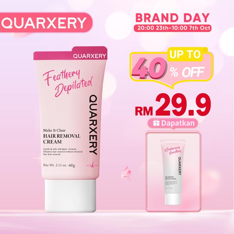 【Permanent Hair Removal】QUARXERY Plant Extracts Gentle and Painless ...