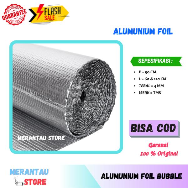 Promo Alumunium Foil Peredam Panas Atap Rumah Per Setengah Meter ...