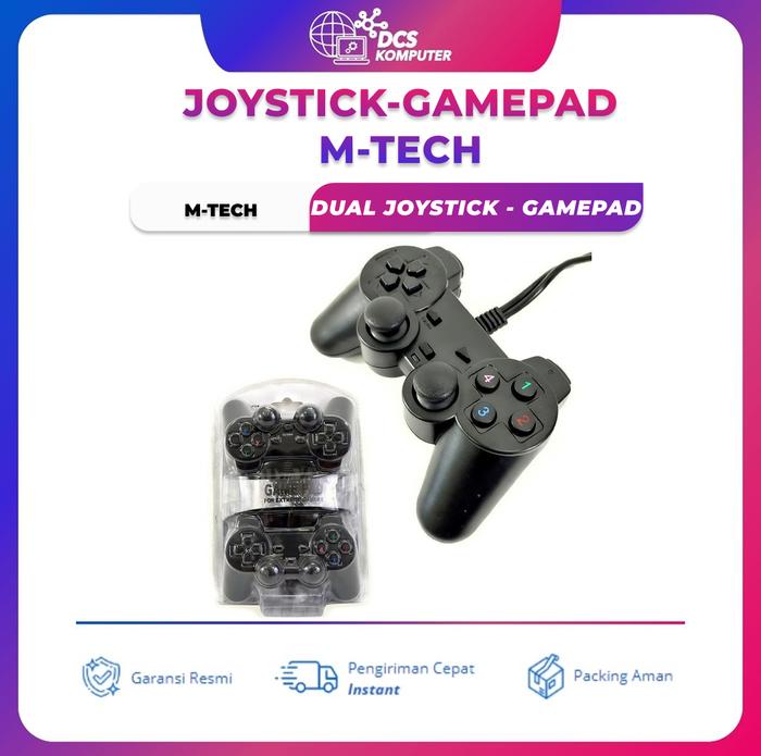 Jual Gamepad Joystik USB M-tech dengan Tombol Empuk dan Presisi, Cocok ...