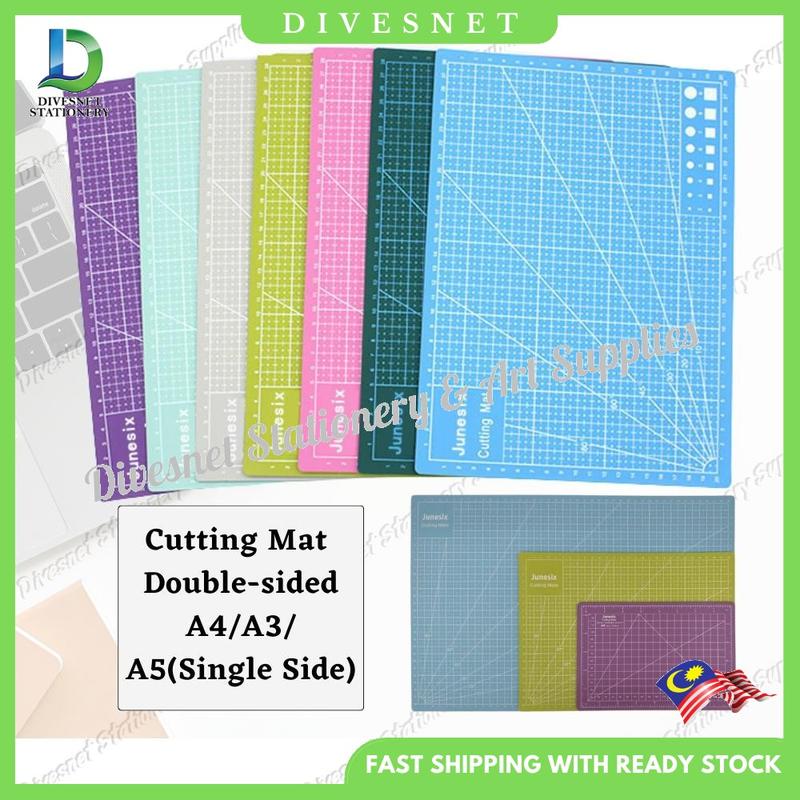 Cutting Mat Self Healing Double-sided PVC A5/A4/A3 Getah Lapik - TikTok ...
