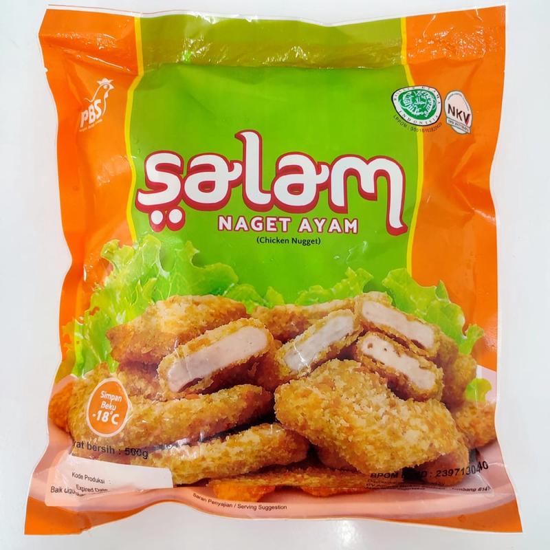 Salam 250gr Nugget Ayam Salam Makanan Instan Daging Frozen Odeng ...