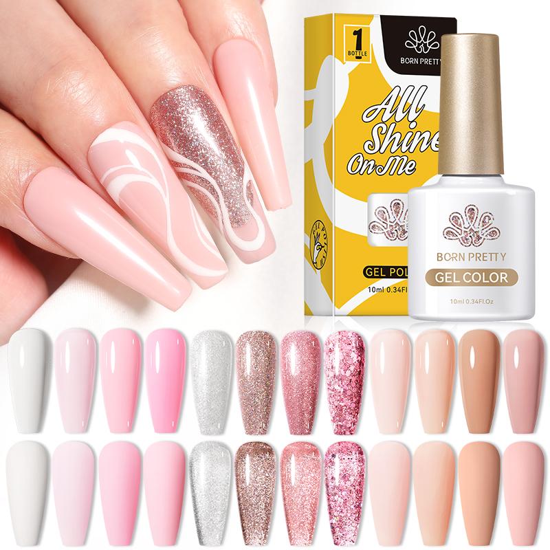 BORN PRETTY Colorful Gel Nail Polish Healthy Quality Long Lasting ...