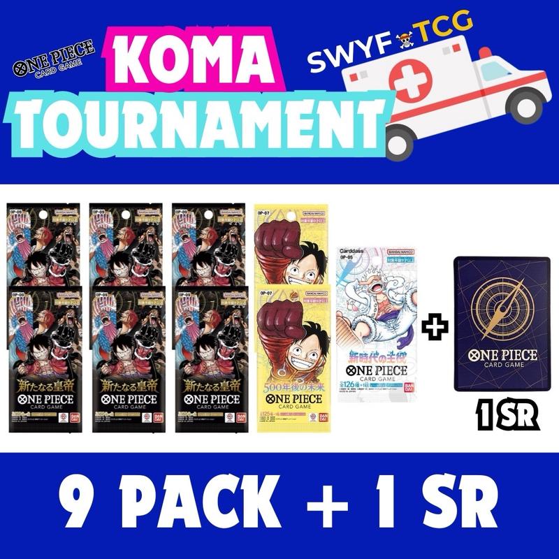 KOMA TOURNAMENT : One Piece TCG , OP09 + OP07 + OP05, Trading - TikTok ...