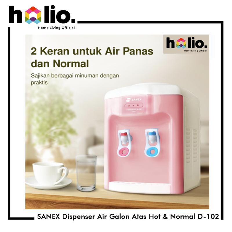 HOLIO SANEX Dispenser Air Galon Atas Hot & Normal D-102 / D102 - Shop ...