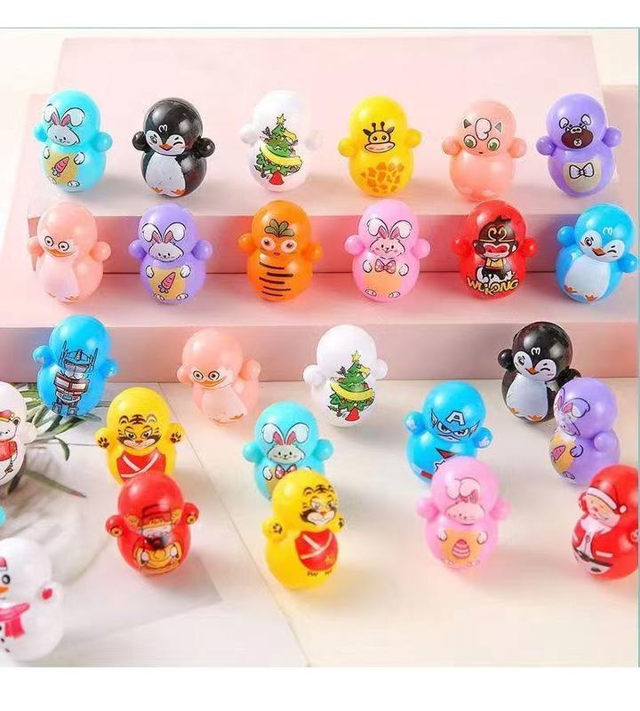 Ten pieces wobbly toy set, children's daycare award gift, cute - TikTok ...