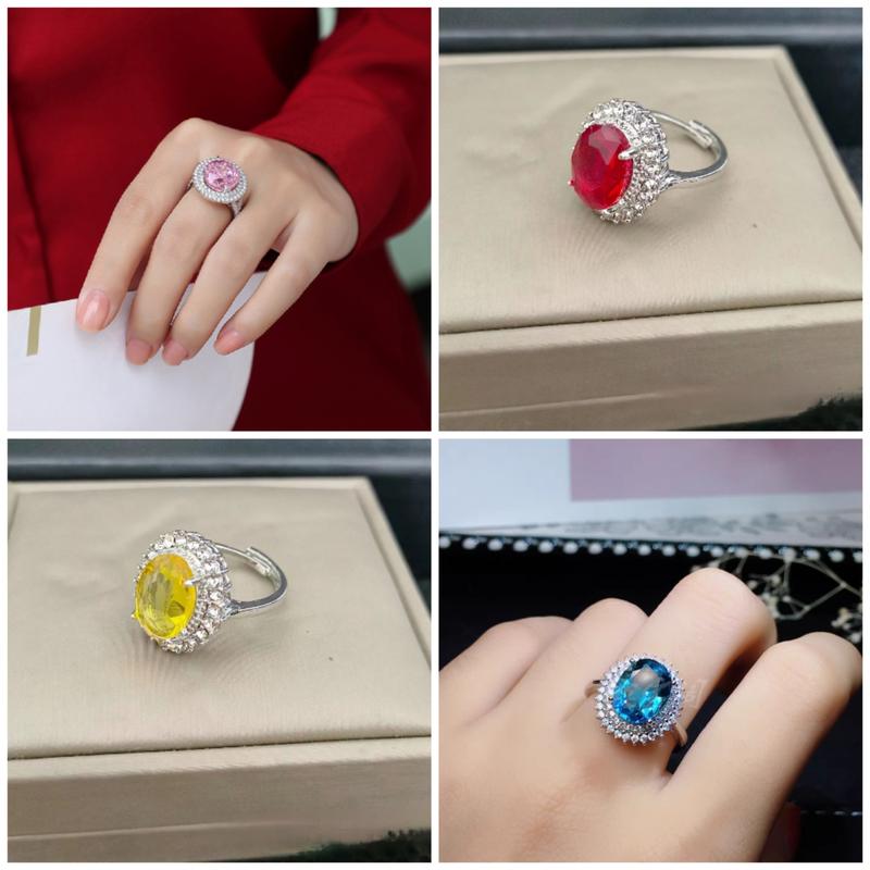 Cincin perhiasan yang ringkas dan serba guna dalam fesyen, cincin ...