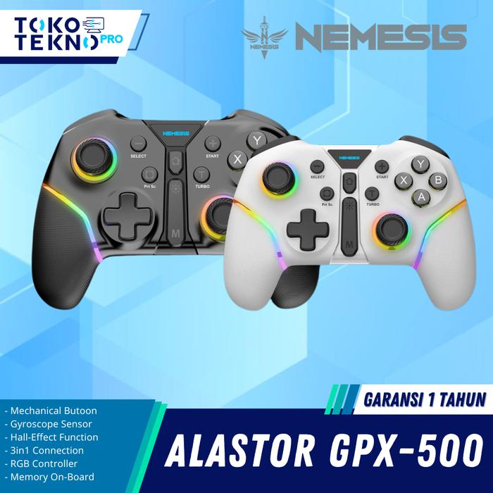 Promo NYK Nemesis Alastor GPX500 / GPX-500 Gamepad Wireless Connection ...
