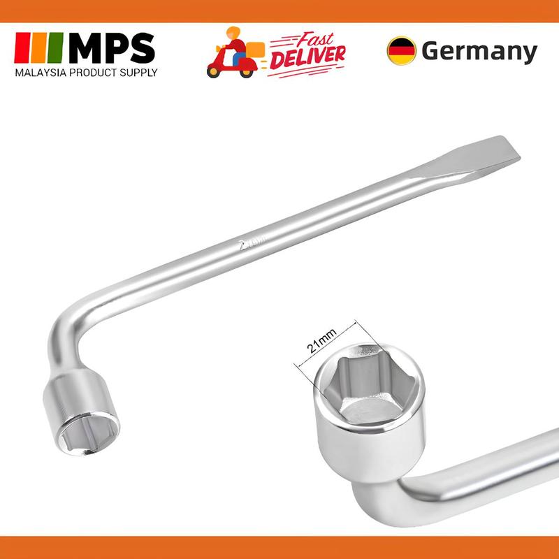 21mm Spanar Soket Bentuk L Heavy Duty L Shape Socket Wrench Tyre ...