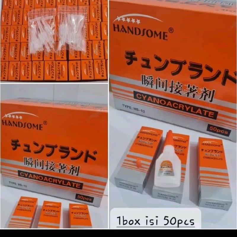 Lem Korea HandSome lem bagus Lem Kaca rekat - Shop | Tokopedia