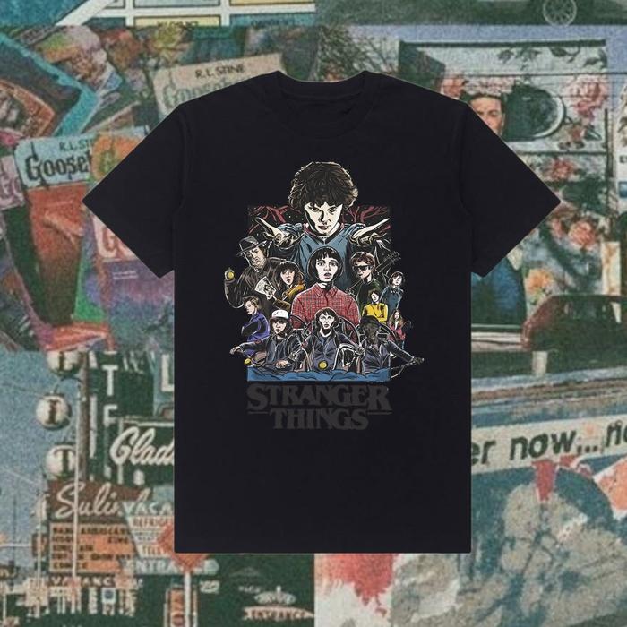 Promo READY STOCK - Ossu Official "Stranger Things Cover" Reguler T ...