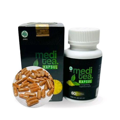 Meditea Kapsul Ekstrak Teh Hijau EGCG teh ijo - Shop | Tokopedia