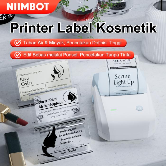 Promo Printer Label Produk Bluetooth NIIMBOT B1 – Cetak Expired ...