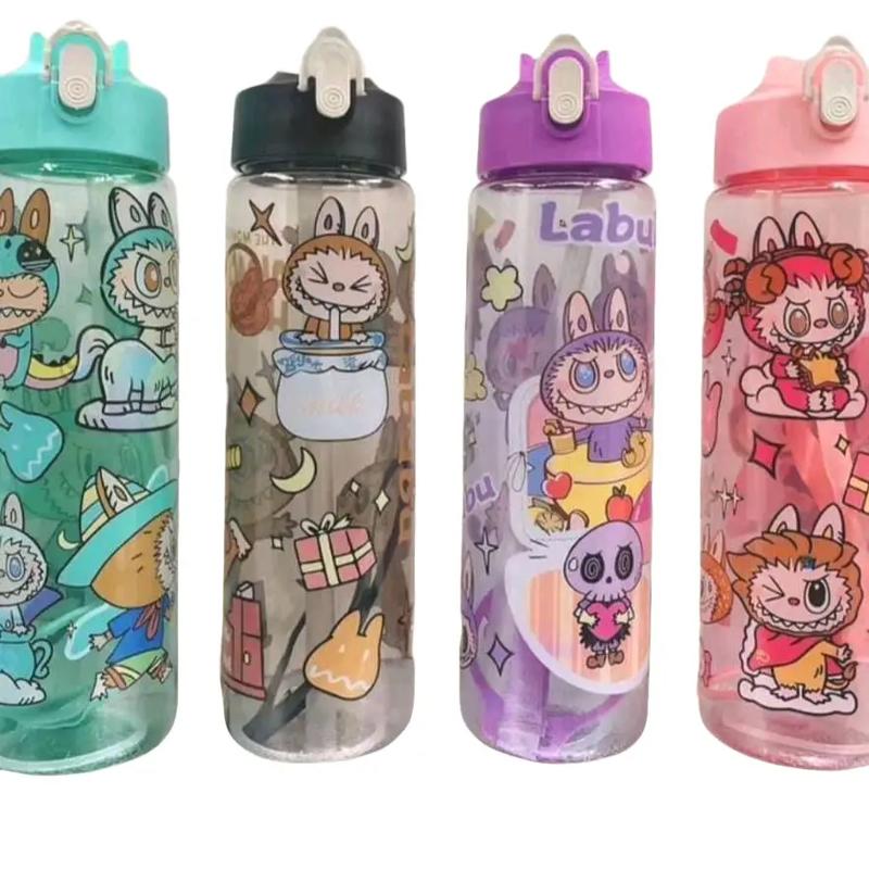 Botol MInum anak motif Labubu 900ml - Botol Plastik Berkualitas - Shop ...