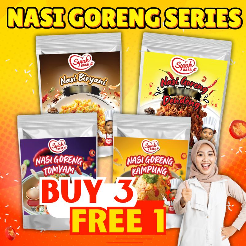 [BELI 3 FREE 1] Syiok Rasa Ready To Eat Nasi Goreng Series - - TikTok ...