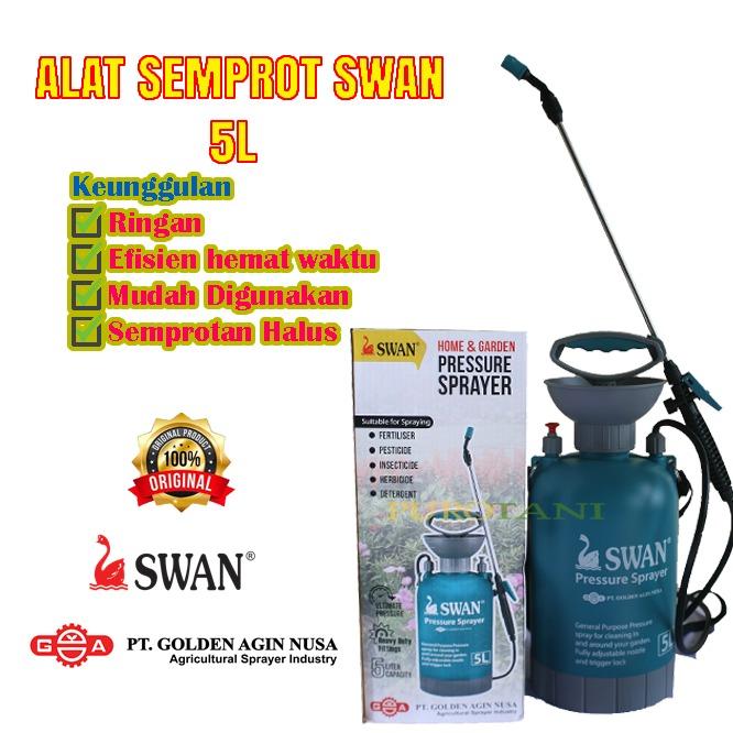 Alat Semprot Sprayer SWAN 5 LITER Semprotan Hama Desinfektan - Shop ...