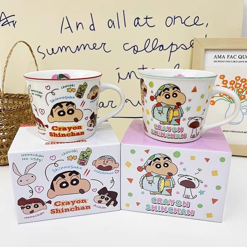 Crayon Shin-Chan Ceramic Cup Cute Shin-Chan Coffee Milk Cup Mug ...