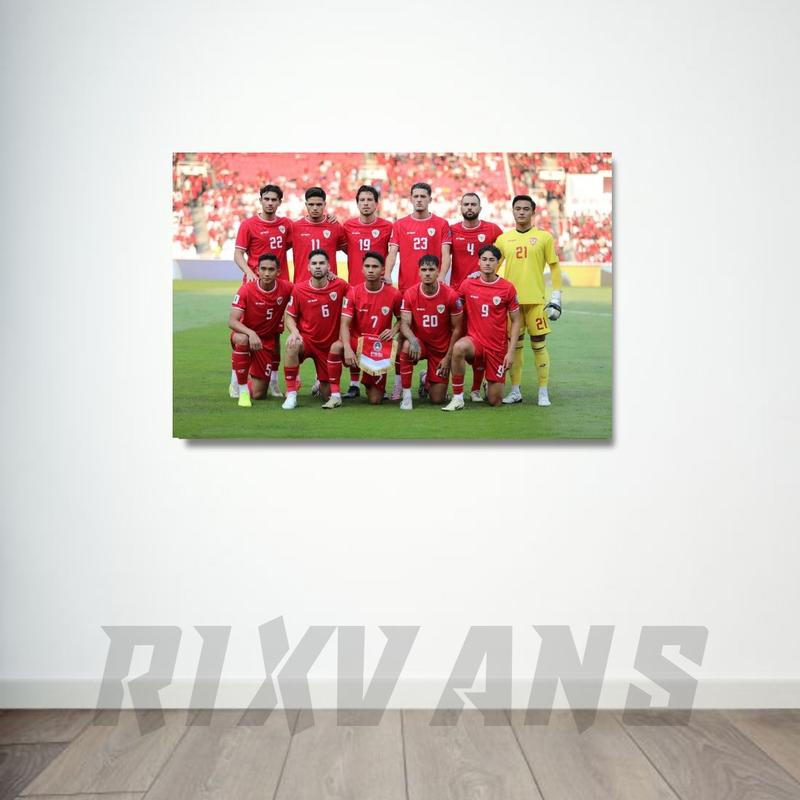 Poster Mdf Timnas Indonesia - Shop | Tokopedia