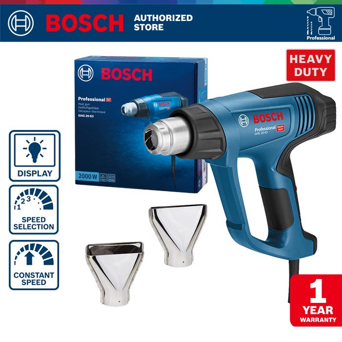 Promo Bosch Heat Gun / Mesin Pemanas Listrik 630°C 2000Watt GHG 20-63 ...