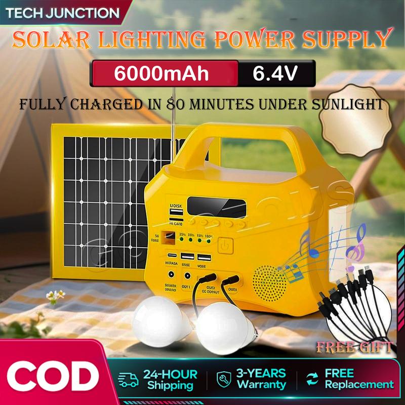 Bekalan kuasa solar mudah alih Bluetooth sistem kecil Radio FM dengan ...