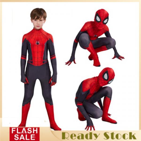 Kostum Hiaya-Spider Man untuk kanak-kanak, sut labah-labah untuk ...