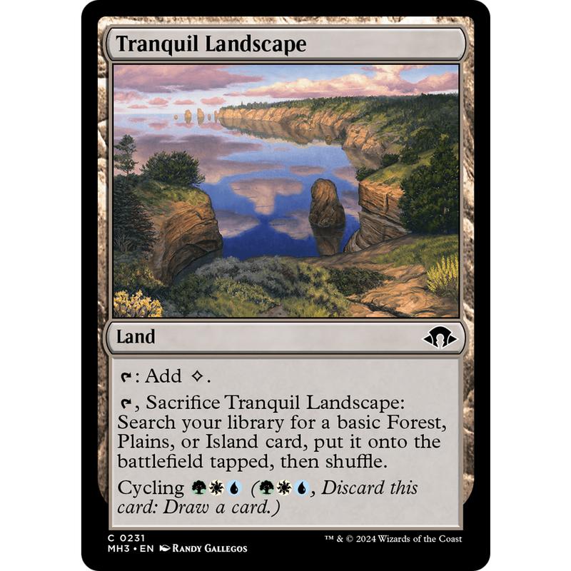 MTG - Tranquil Landscape (EN) (MH3) (231) - Shop | Tokopedia