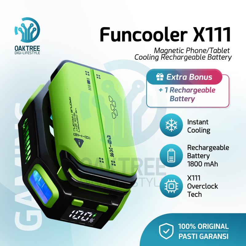 Oaktree Funcooler X111 Fan Cooler Radiator Pendingin HP Tablet - Shop ...