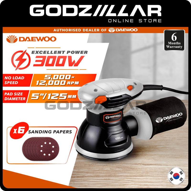 Daewoo 300W / 5" Orbital Sander | Heavy Duty & Industrial Us - TikTok ...