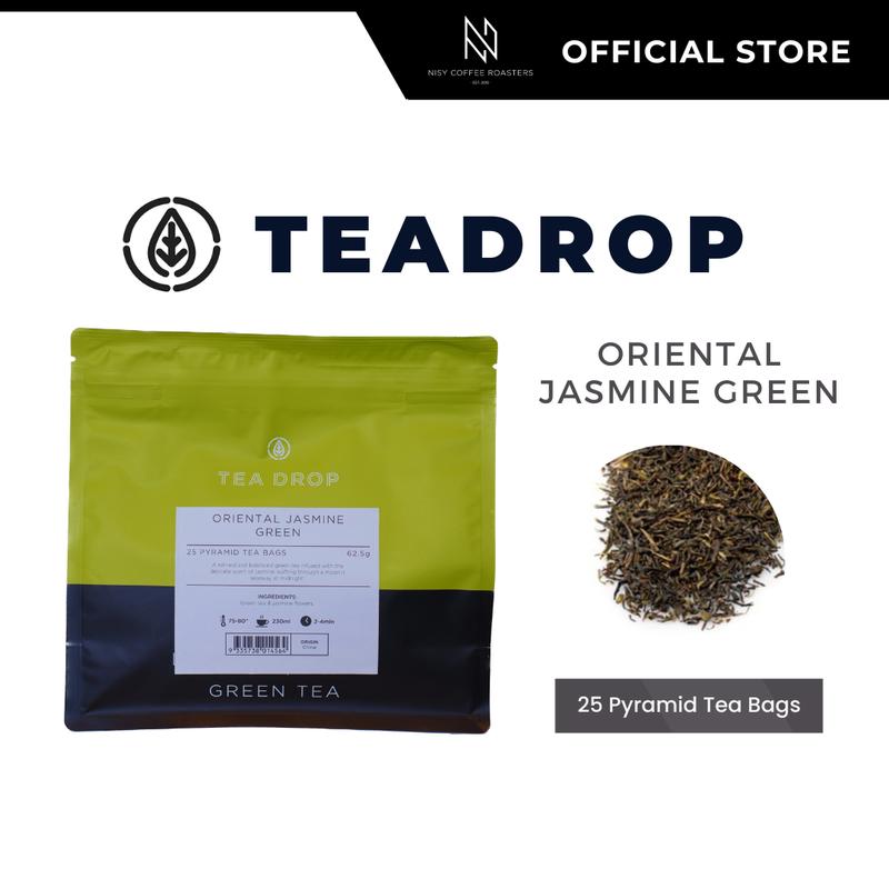 Teadrop Oriental Jasmine Green Tea Premium Tea Bag 100% Sega - TikTok ...