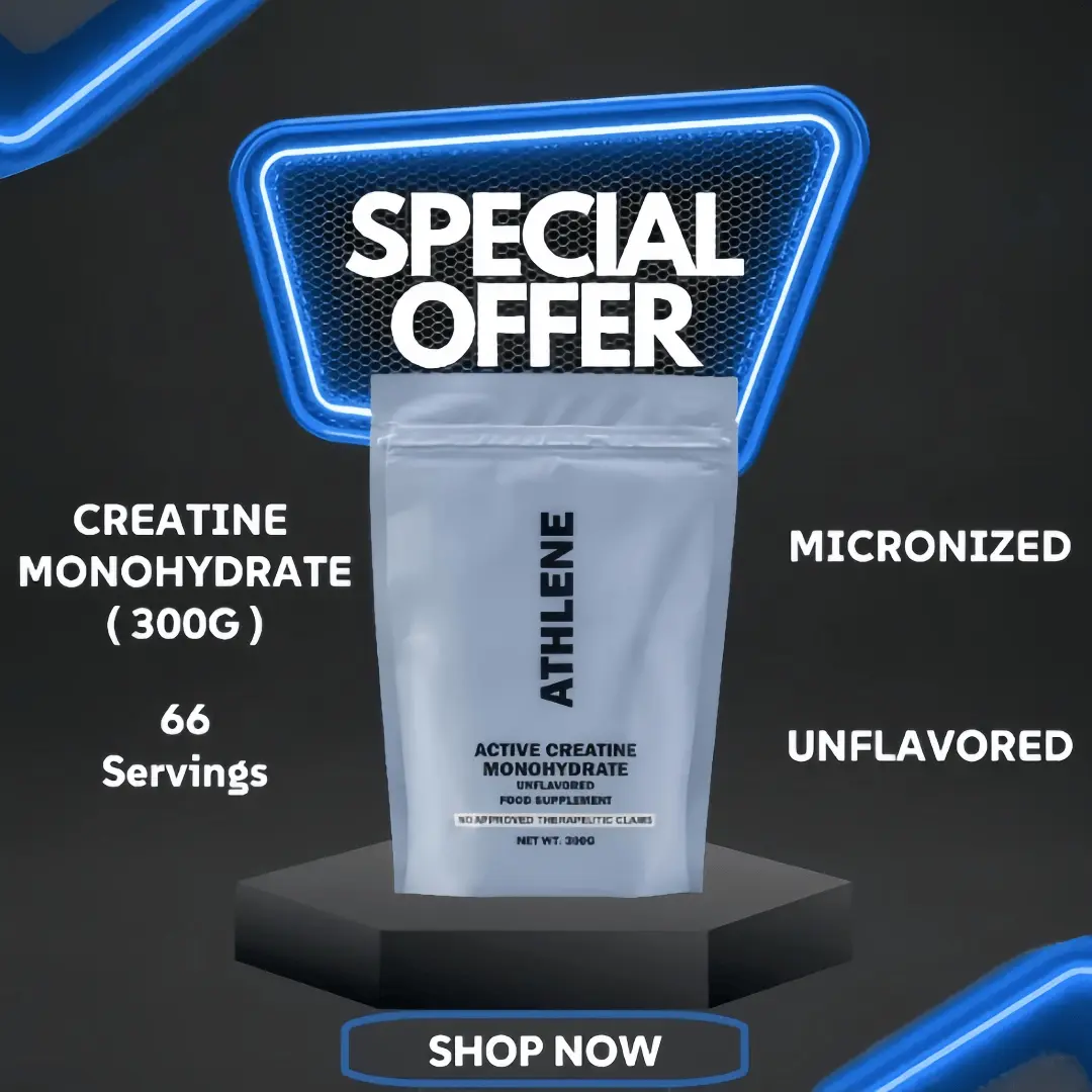 ACTiVE Creatine Monohydrate 300g 60Servings For Muscle Growth ...