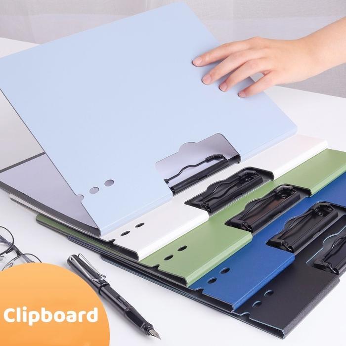 Promo Papan Jalan A4 Papan Ujian Clipboard With Cover Folio ATK Papan ...