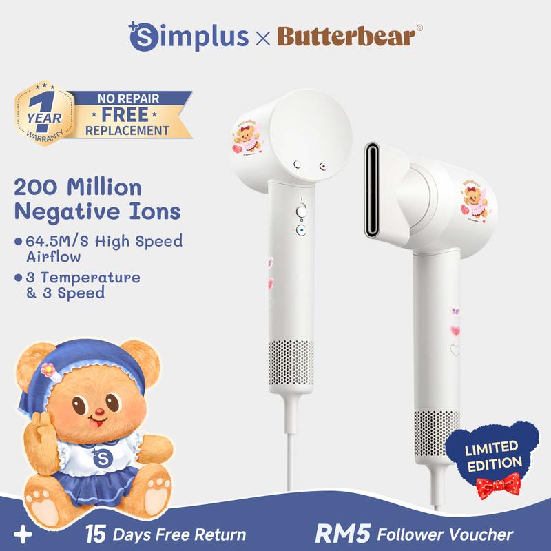 Simplus High Speed Hair Dryer Ionic 200 Million Negative Ion - TikTok ...